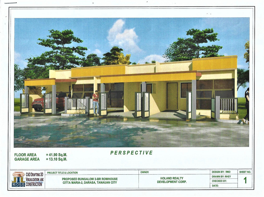 Affordable Row House and Lot in Citta Maria Darasa Tanauan Batangas ...