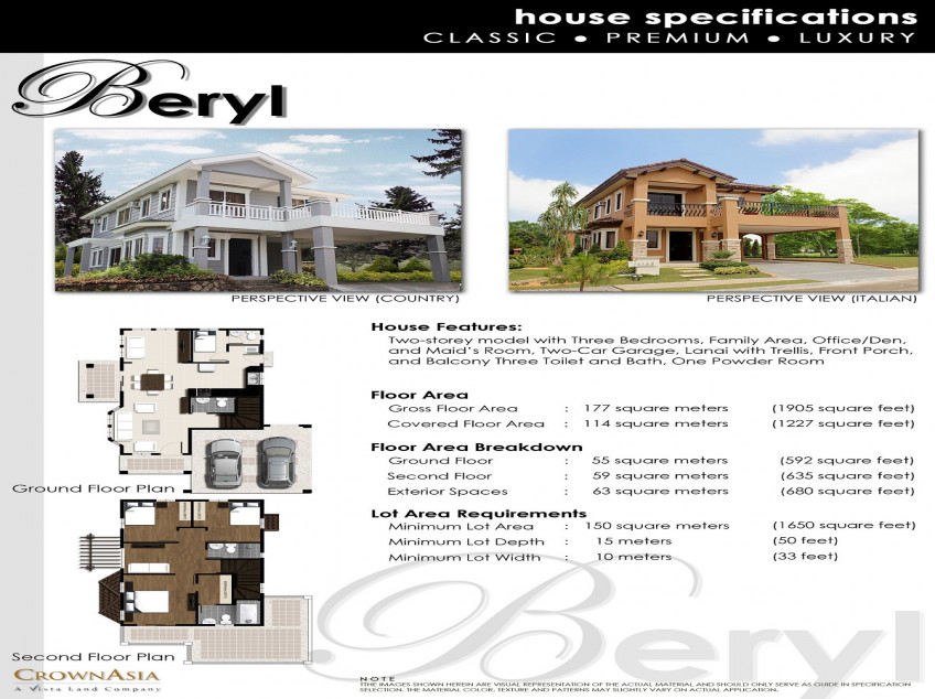 Vita Toscana Preselling (Beryl Classic Model) House for sale!