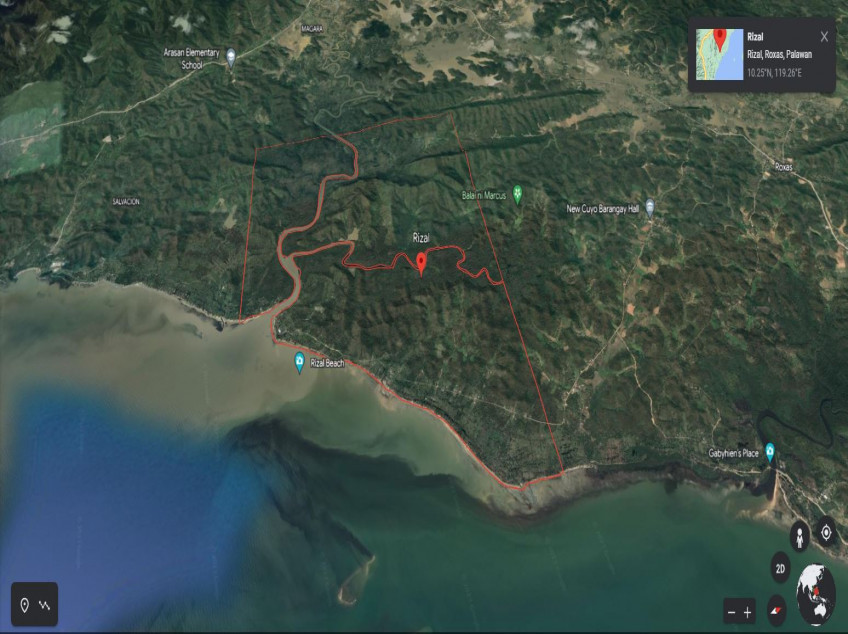 Palawan farmland/ 15 hectares/ 70 per square meter.